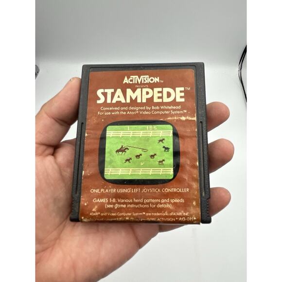 atari | Video Games & Consoles | Stampede Atari 260 981 Atari Game ...